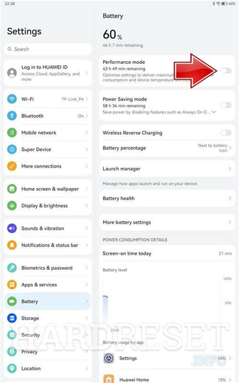 Performance Mode Huawei Matepad Air How To Hardreset Info