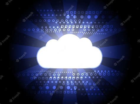 Premium Vector Cloud Computing Technology Concept Abstract Background Vector Illustration
