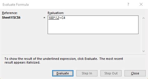 Excel Formula Not Working