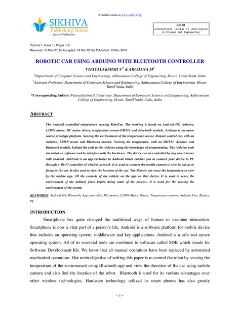 Arduino Program For Car Summaries Programming Languages Docsity