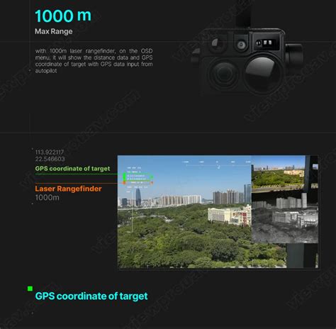 Viewpro H30n Multi Sensor Eoir Laser Rangefinder Dual Ir Thermal Dual