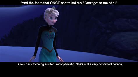 Naclhv Elsas Facial Expressions During Let It Go In Disneys Frozen