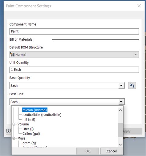 Solved Virtual Components Base Unit For Area Non Existent Autodesk Community