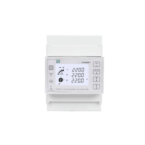 100a mid three phase rs485 modbus multi tariff energy meter power meter