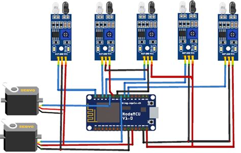 Circuit Diagram Of Automatic Car Parking System Using 8051