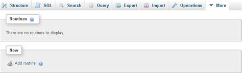 Php Store Procedures In Phpmyadmin Stack Overflow