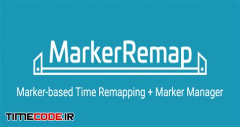 دانلود اسکریپت افتر افکت مارکر تغییر سرعت فیلم Marker Remap تایم کد