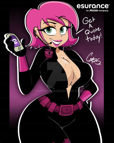 Erin From Esurance By Camtoonstm On Deviantart Erin From Esurance By Camtoonstm On Deviantart