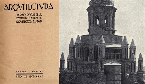 Coam Revista Arquitectura Coam 81 Enero 1926