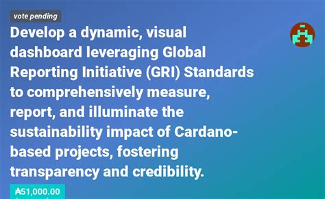 Develop A Dynamic Visual Dashboard Leveraging Global Reporting Initiative GRI Standards To
