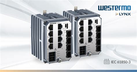 Din Rail Managed Ethernet Substation Switches ᐅ Westermo