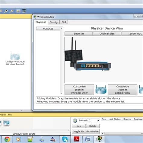 Wireless Access Point In Packet Tracer Download Scientific Diagram