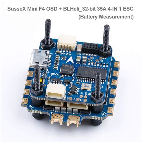Buy Sussex Mini F4 Flight Controller With Osd And Blheli 32 Bit 35a 4 In 1 Esc Flytower Set