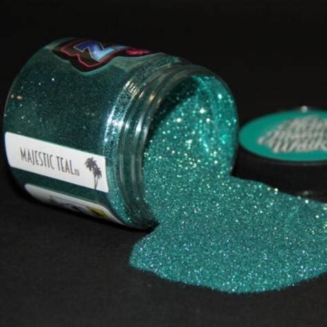 Majestic Teal Metal Flake Tropical Glitz Tropical Glitz