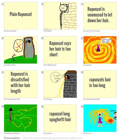 Plain Rapunzel Drawception