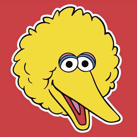 Sesame Street Big Bird Template