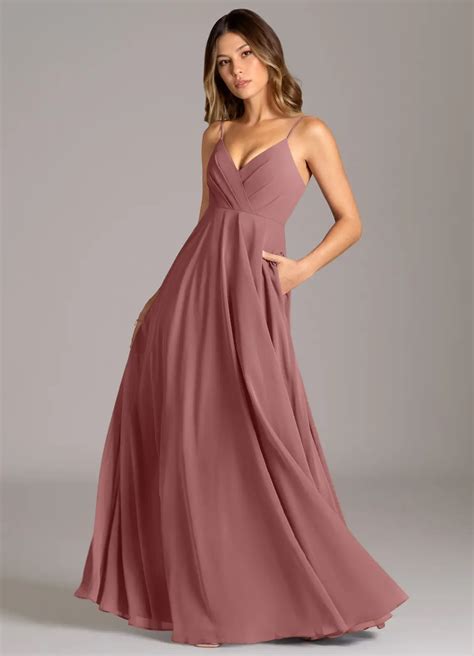 Azazie Amani Desert Rose Bridesmaid Dresses Azazie