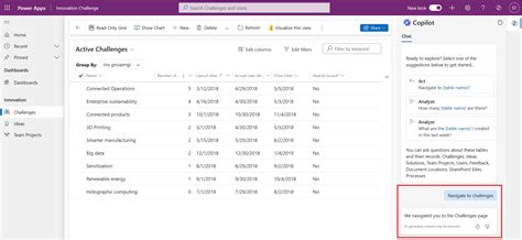 在模型驱动应用中使用 copilot 聊天 power apps microsoft learn