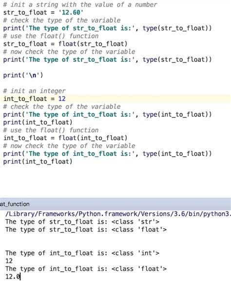 Функция Float в Python примеры преобразования вещественных чисел
