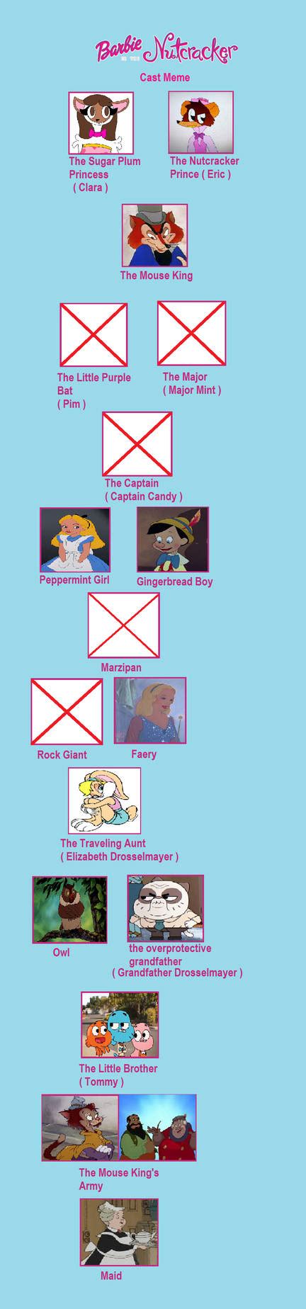 Brittany In The Nutcracker Cast Meme By Brittanythedisneygal On Deviantart