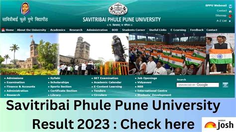 Sppu Result 2023 Out Direct Link To Download 3rd Year Result At