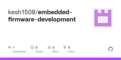 Github Kesh1508embedded Firmware Development
