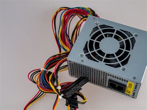 Computer Part For System Unit Assembly Power Supply For Computer Close Up Choice Of Quiet