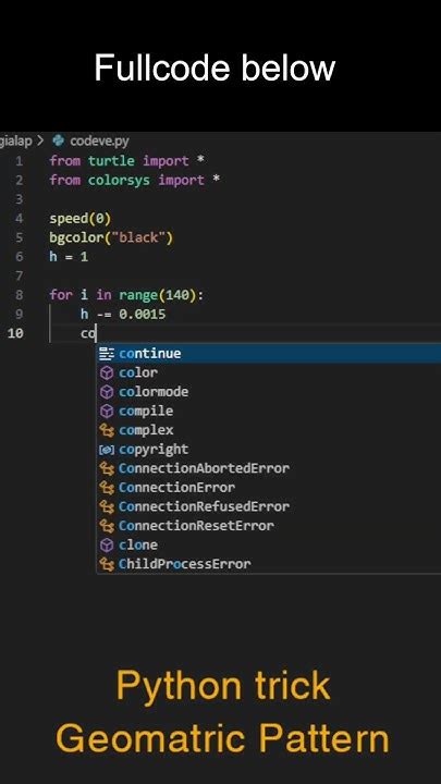 Code Magic Of Code Python Drawing Next 3045 Python Programming Pythonprojects Pythondrawing