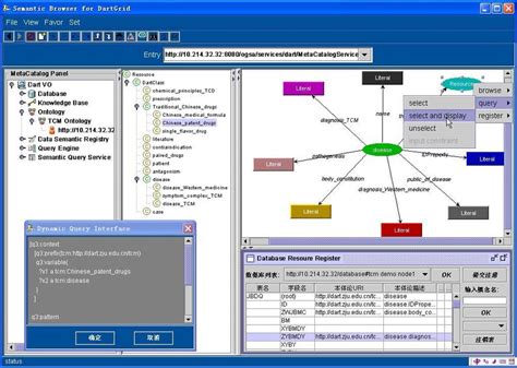 A Screen Shot Of Semantic Browser Download Scientific Diagram