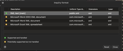 macos 13 1 m1 pro xml and json not work · issue 217 · sbarex sourcecodesyntaxhighlight · github