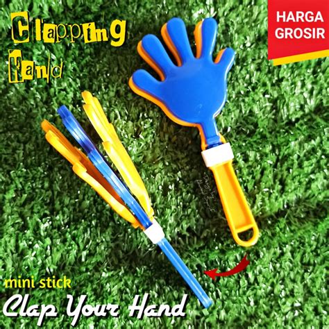 Jual Grosir Mainan Tepuk Tangan Mini Clapping Hand Clapper Hands Clap Hand Shopee Indonesia
