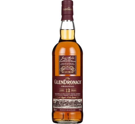 Fles Glendronach 12 Years Original 70cl Drankengroothandel Henk Smit