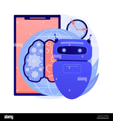 Technological Singularity Abstract Concept Vector Illustration Stock Vector Image Art Alamy
