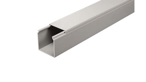 Rs Pro Grey Cable Trunking W50 Mm X D50mm L2m Pvc Rs