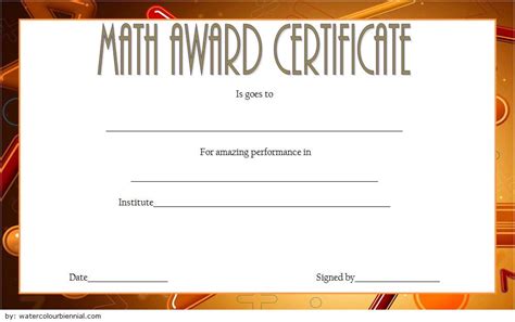 Fantastic Free Editable Maths Certificates Few Lines On Our Helpers