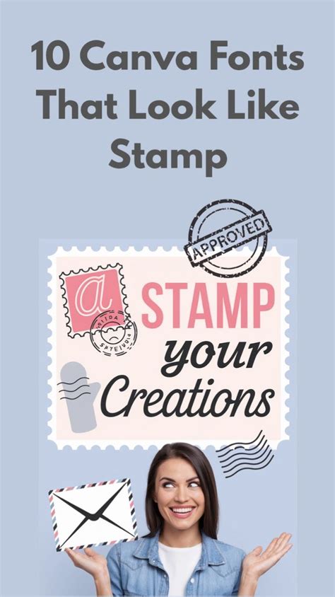 Rubber Stamp Font Canva