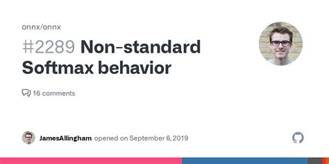 Non Standard Softmax Behavior · Issue 2289 · Onnxonnx · Github