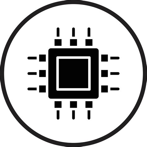 Cpu Icon Style Vector Art At Vecteezy