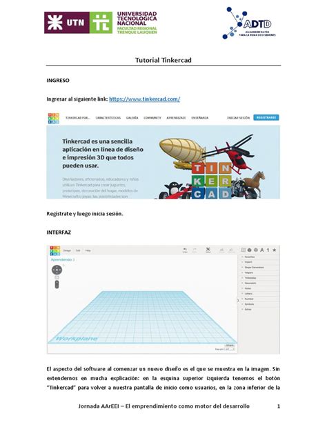 Tutorial Tinkercad Pdf Informática Y Tecnología De La Información