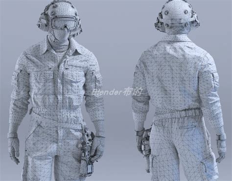 模型资产 宇宙飞船和工具系列 Blender布的