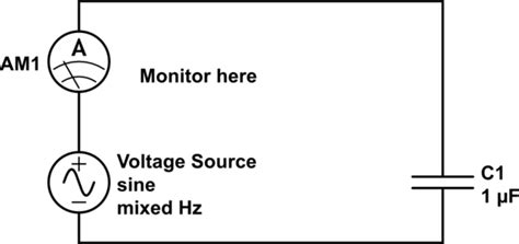 Circuit Analysis Equivalent Capacitative Reactance For Calculating