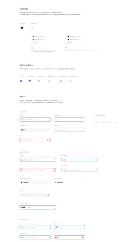 Design System UI Library On Behance