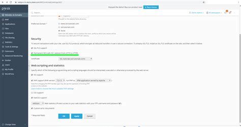How To Install An Ssl Certificate On Plesk 12 Helpdesk