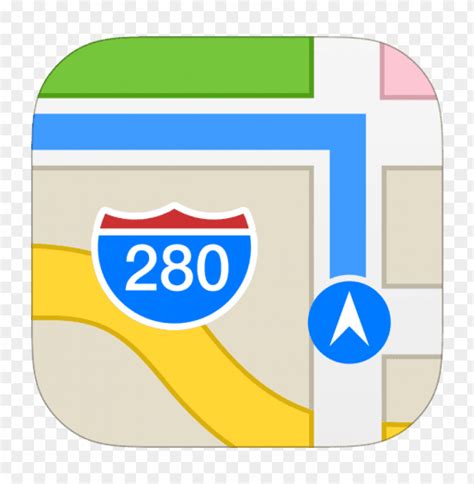 Maps Icon Ios 7 Png Free Png Images Id 17771 Toppng