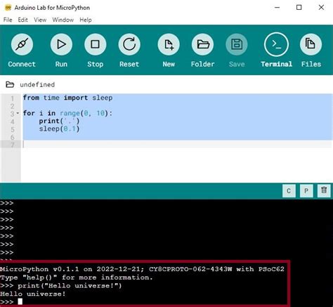 Getting Started With Micropython On The Psoc6™ — Micropython Latest