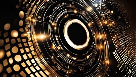 Abstract Technology Digital Hi Tech Background Premium Ai Generated Image
