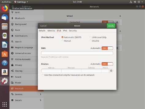 Comment Configurer Une Adresse Ip Statique Sur Ubuntu 1804 Android 2025