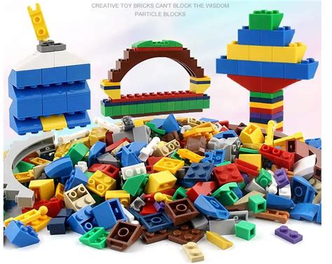 1000Pcs Building Bricks Set City DIY Creative Brick Toys For Child Educational Building Block ...