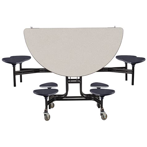 Cafeteria Tables Nps® Mobile Cafeteria Table Round