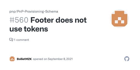 footer does not use tokens · issue 560 · pnp pnp provisioning schema